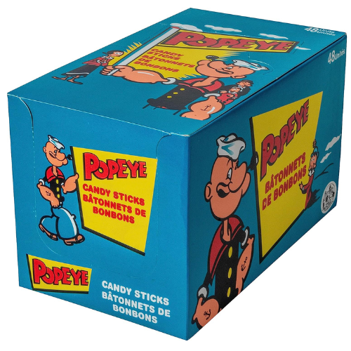 Popeye Candy Sticks 48 Pack – Candyonline.ca