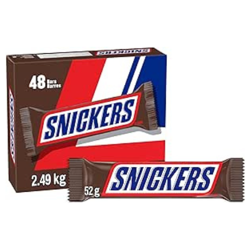Snickers Chocolate Bar 48 - 52g – Candyonline.ca