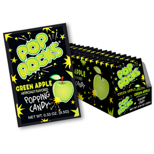 Pop Rocks Green Apple 24 Count | Online Candy Store Canada – Candyonline.ca