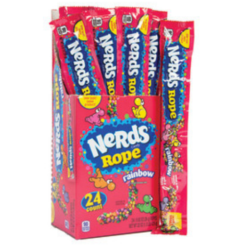 Nerds Ropes Rainbow 24 Count | Novelty Candy Canada – Candyonline.ca